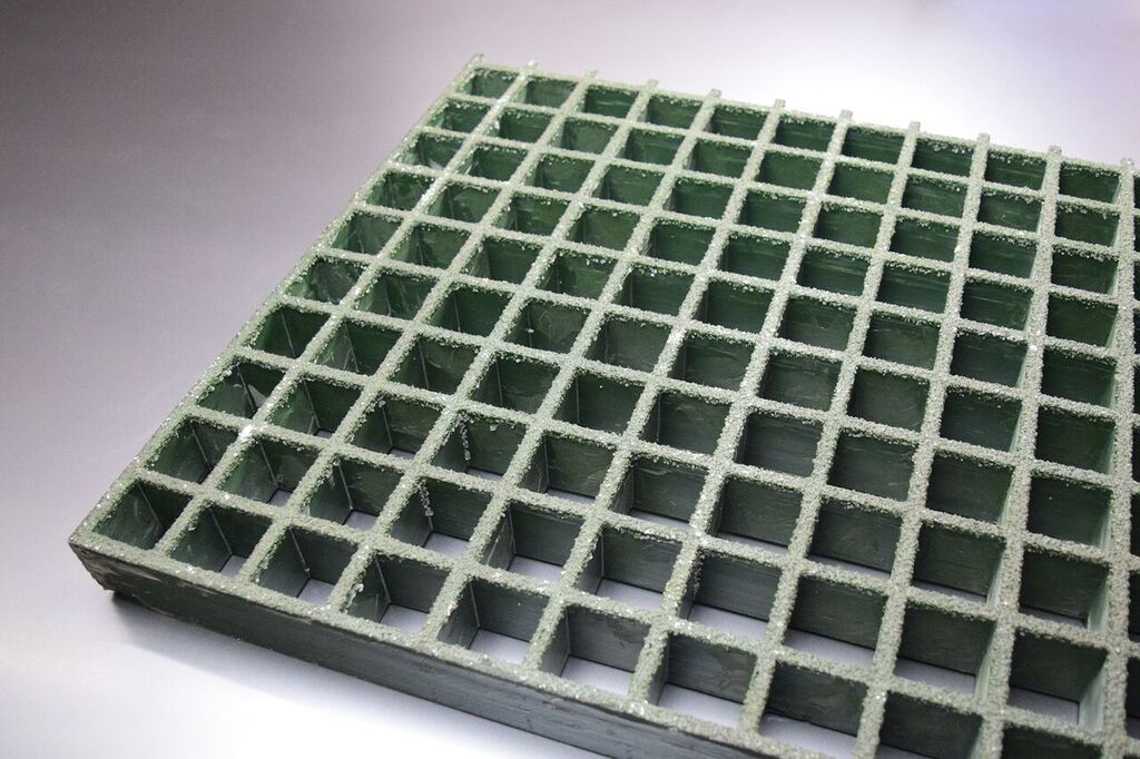 Square Mesh Molded Fiberglass Grating - Merger Metals LLC