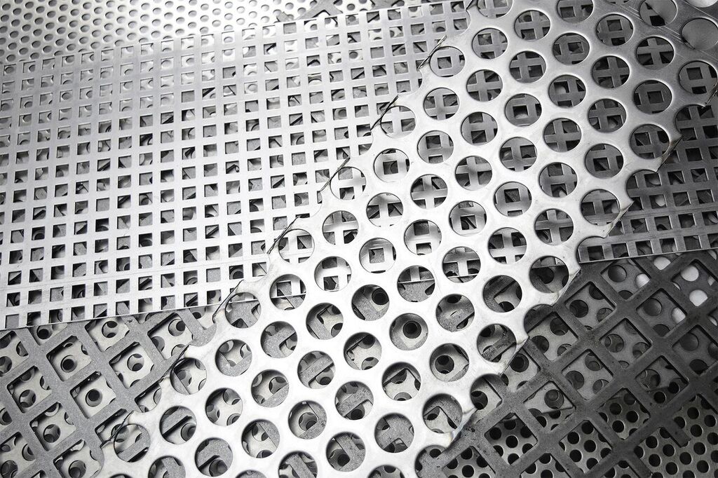 1" Round Hole Perforated - Merger Metals LLC